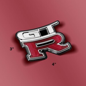 Nissan GTR Sticker Decal R34 R33 R32 4"x3" - High Quality,*free ...