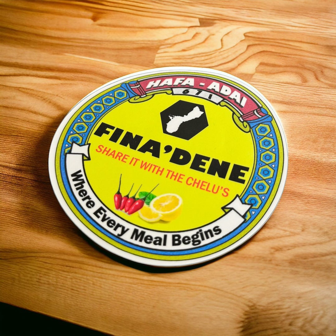 Finadene Vinyl Decal - Chamorro Fina’denne’ Sticker - Car Window Laptop ...