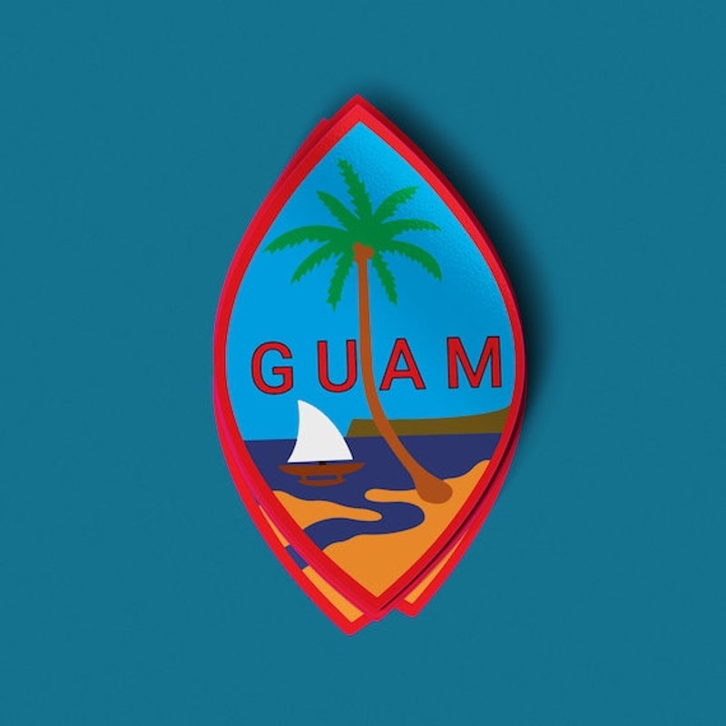 Guam Seal Decal - Etsy