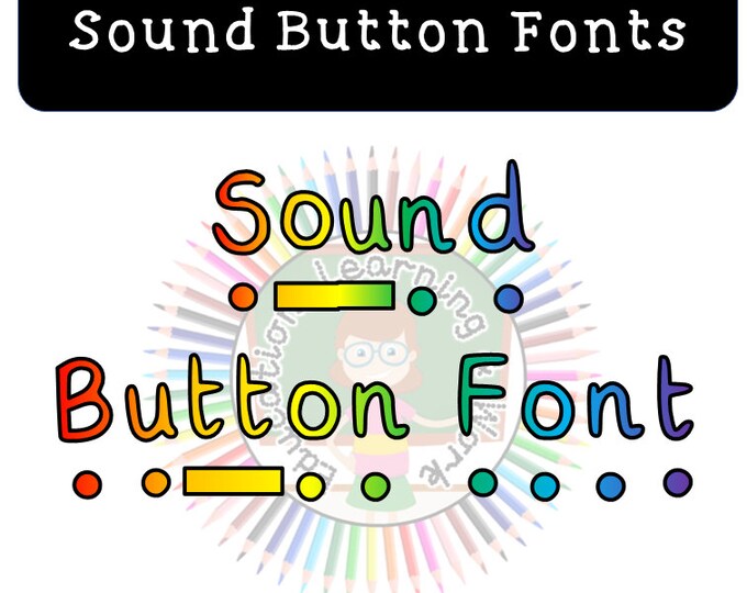 Sound Button Font - Etsy