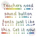 Sound Button Font - Etsy
