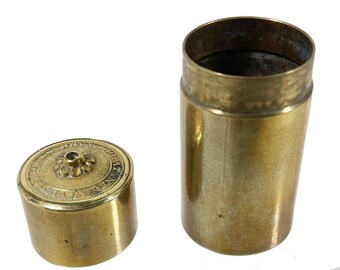 Brass Match Safe - Etsy