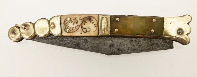 Antique Spanish Navaja Knife, 19th Century, 15.5 Cm Closed, Nice ...