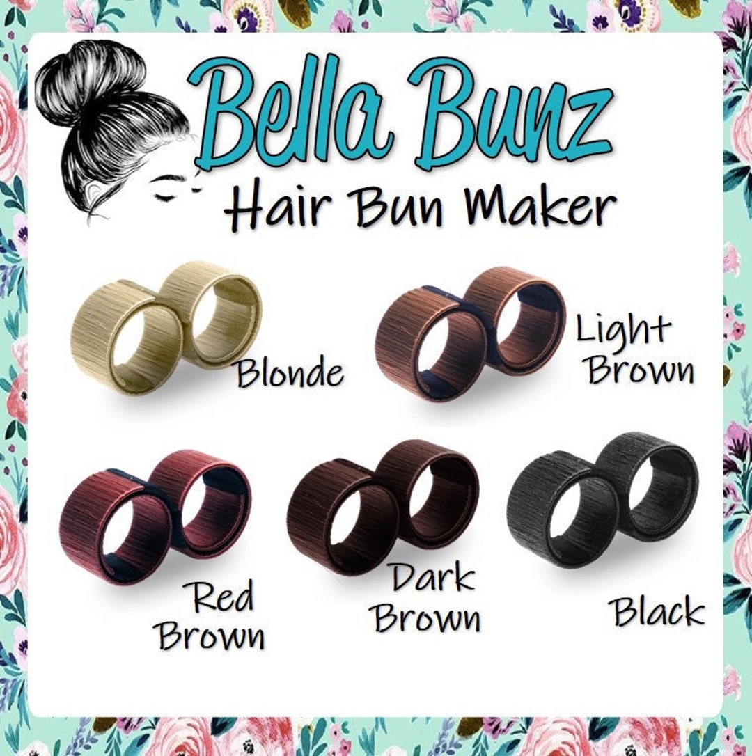 Bella Bunz Hair Bun Maker Under 1 Minute DIY Tool, Excellent Quality ...