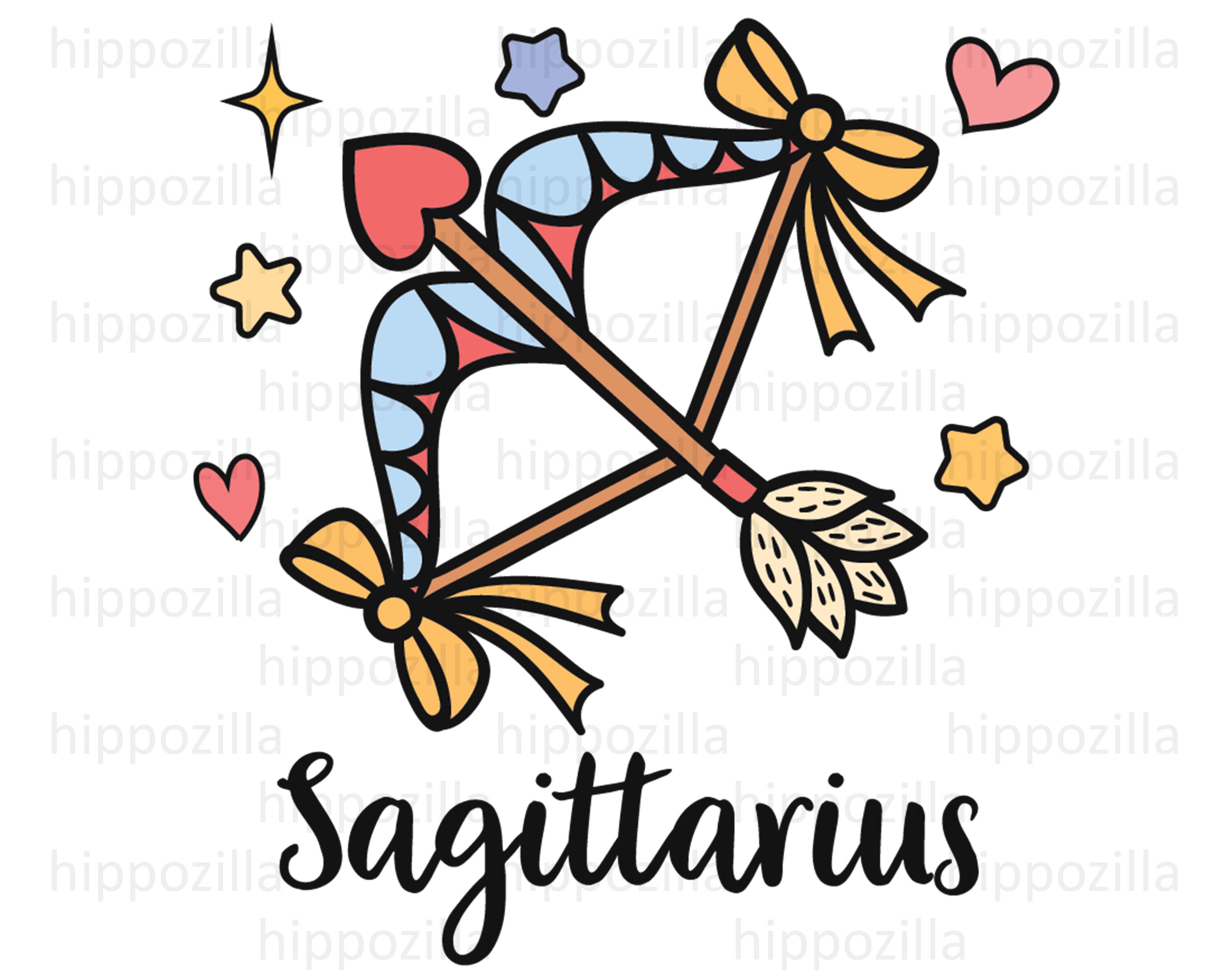 Sagittarius Zodiac Sign Digital Download | Astrology Art Print ...