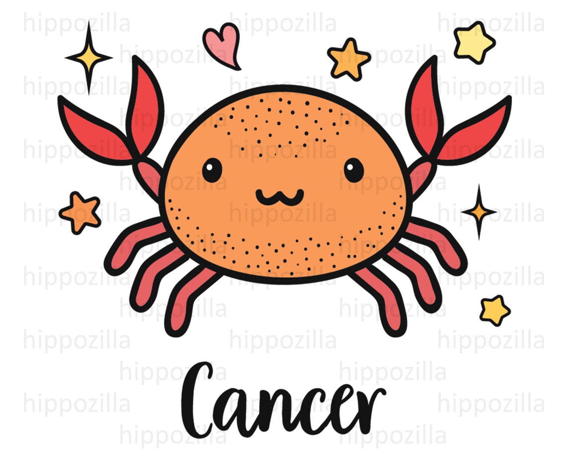 Cancer Zodiac Sign Digital Download | Astrology Art Print | Horoscope ...