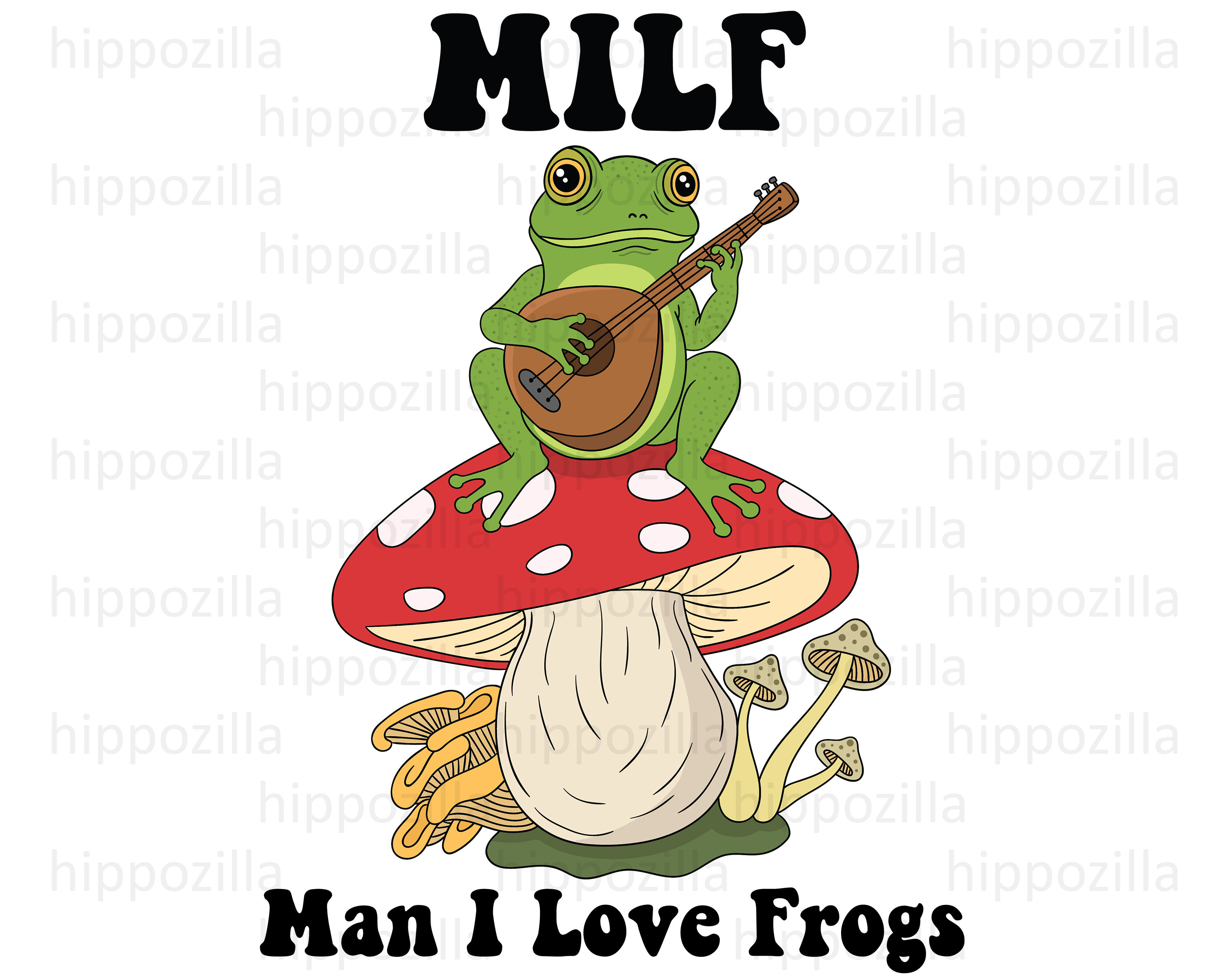 Milf Man I Love Frogs Png Sublimation Designs Digital Download Svg Png And Dxf Files Included