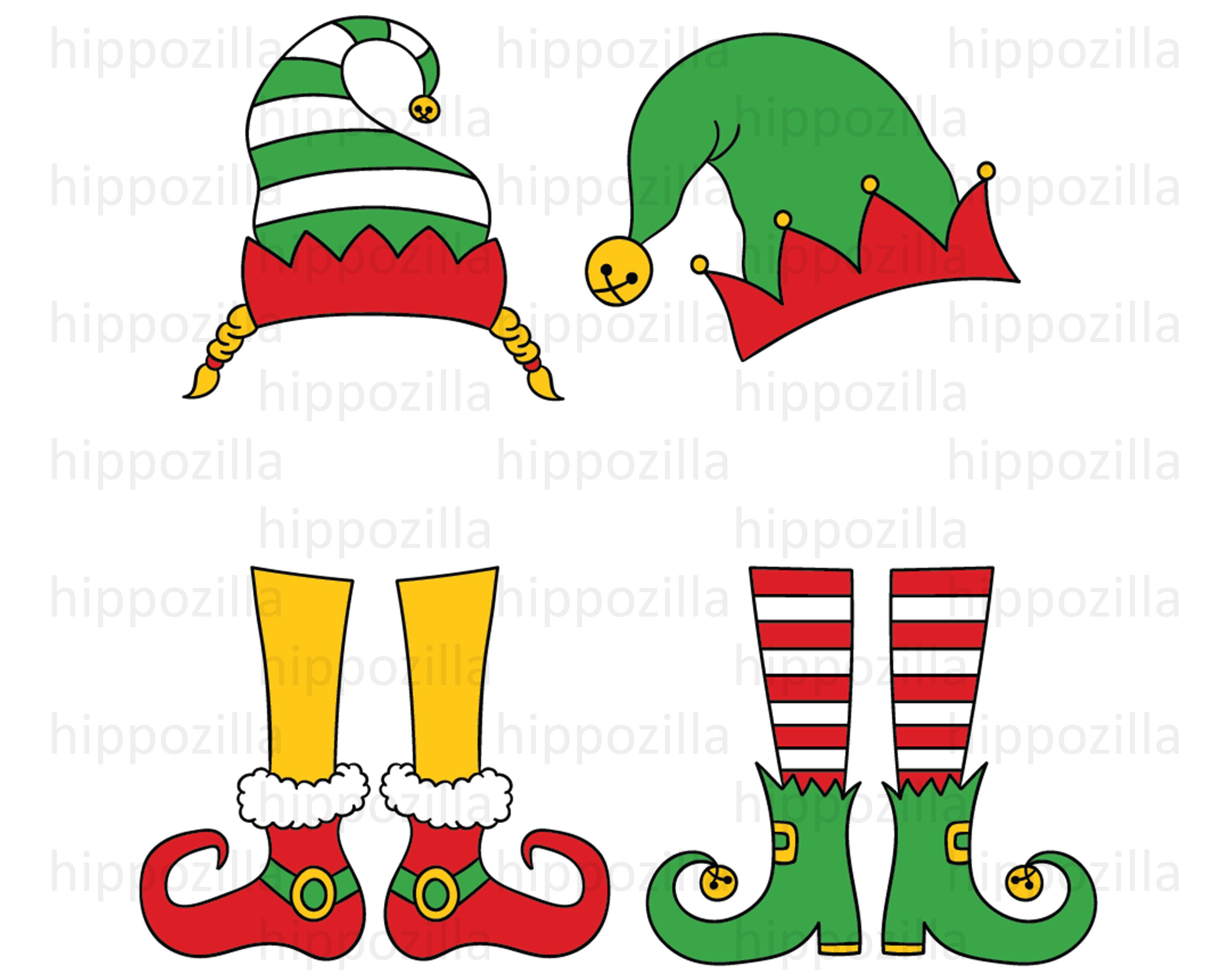 Christmas Elf - Instant Digital Download - Svg, Png, Dxf, and Eps Files ...