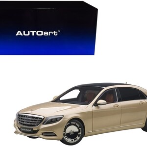 Mercedes Maybach S Class S600 Champagne Gold 1/18 MODEL Scale Composite ...