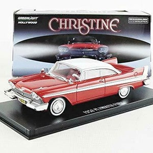 1958 Plymouth Fury Red christine Movie 1/43 Diecast Model Car by ...
