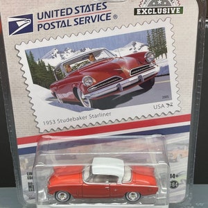 1953 Studebaker Strainer Red usps 1/64 Scale Diecast Model Car by ...