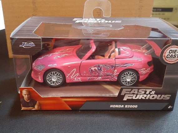 Suki s Honda S2000 Convertible Pink fast Furious 1 32 Scale Diecast Model Car by JADA 97610 Etsy Canada