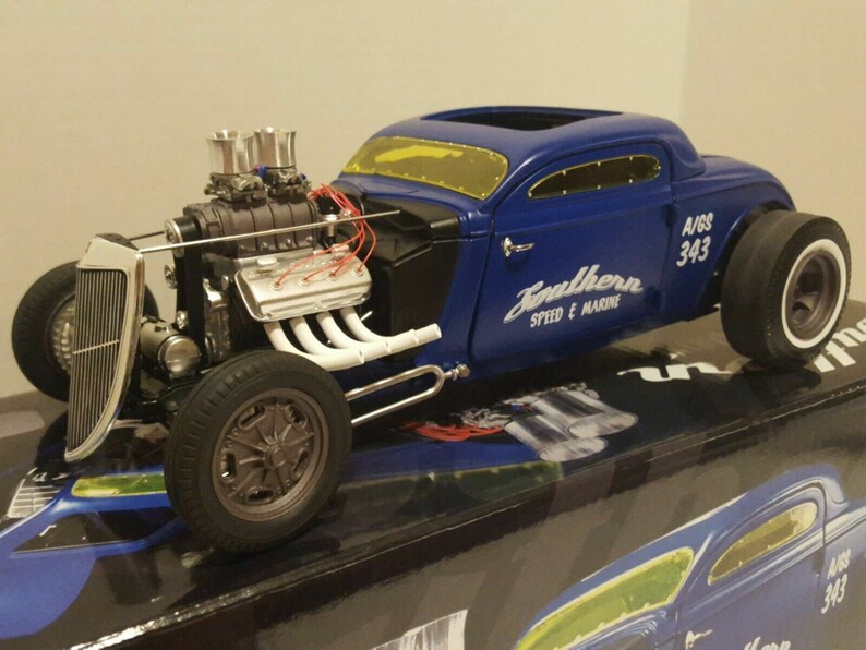 1934 Blown Altered Coupe Southern Speed & Marine Limited - Etsy