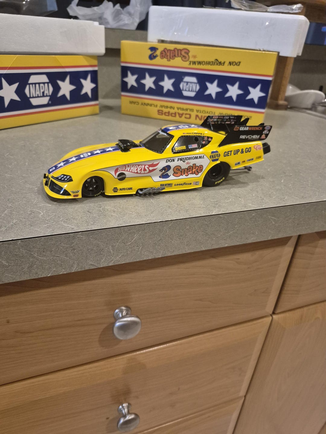 Ron Capps/don Prudhomme Snake NAPA 2023 1/24 Scale Diecast Model by ...