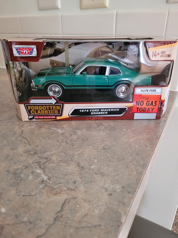 1974 Ford Maverick Grabber Green 1/24 Scale Diecast Model Car - Etsy