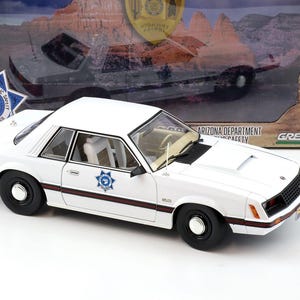 1982 Ford Mustang SSP "arizona Public Safety" 1/18 Scale Diecast Model ...