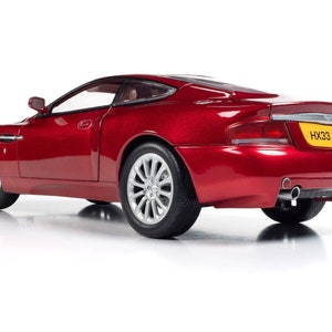 2005 Aston Martin V12 Vanquish RHD Toro Red Mica 1/18 Scale Diecast ...