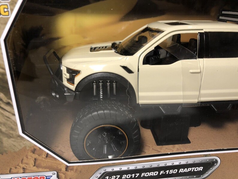 2017 Ford F-150 Raptor Off-road Pickup Truck Cream 1/27 Scale - Etsy