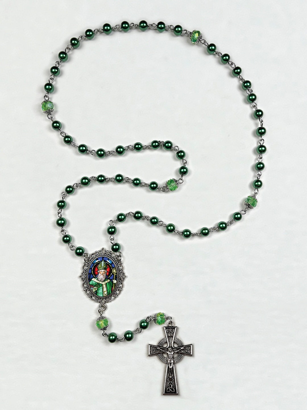 Saint Patrick Rosary - Etsy