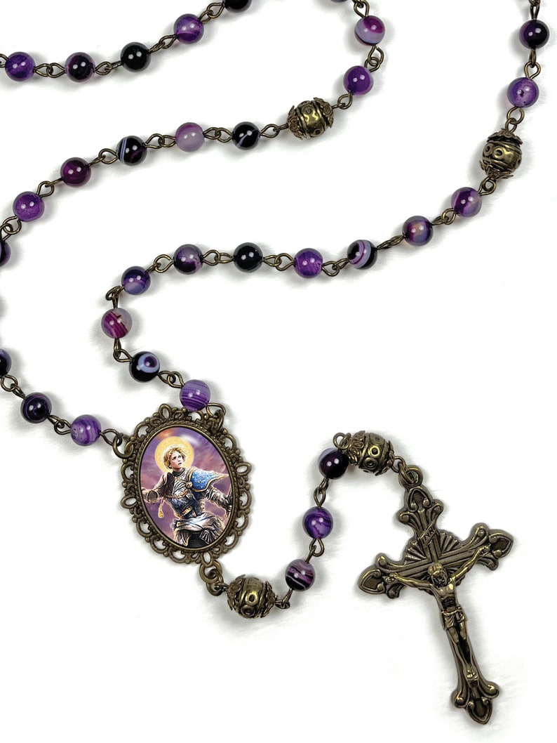 Saint Joan of Arc Rosary - Etsy
