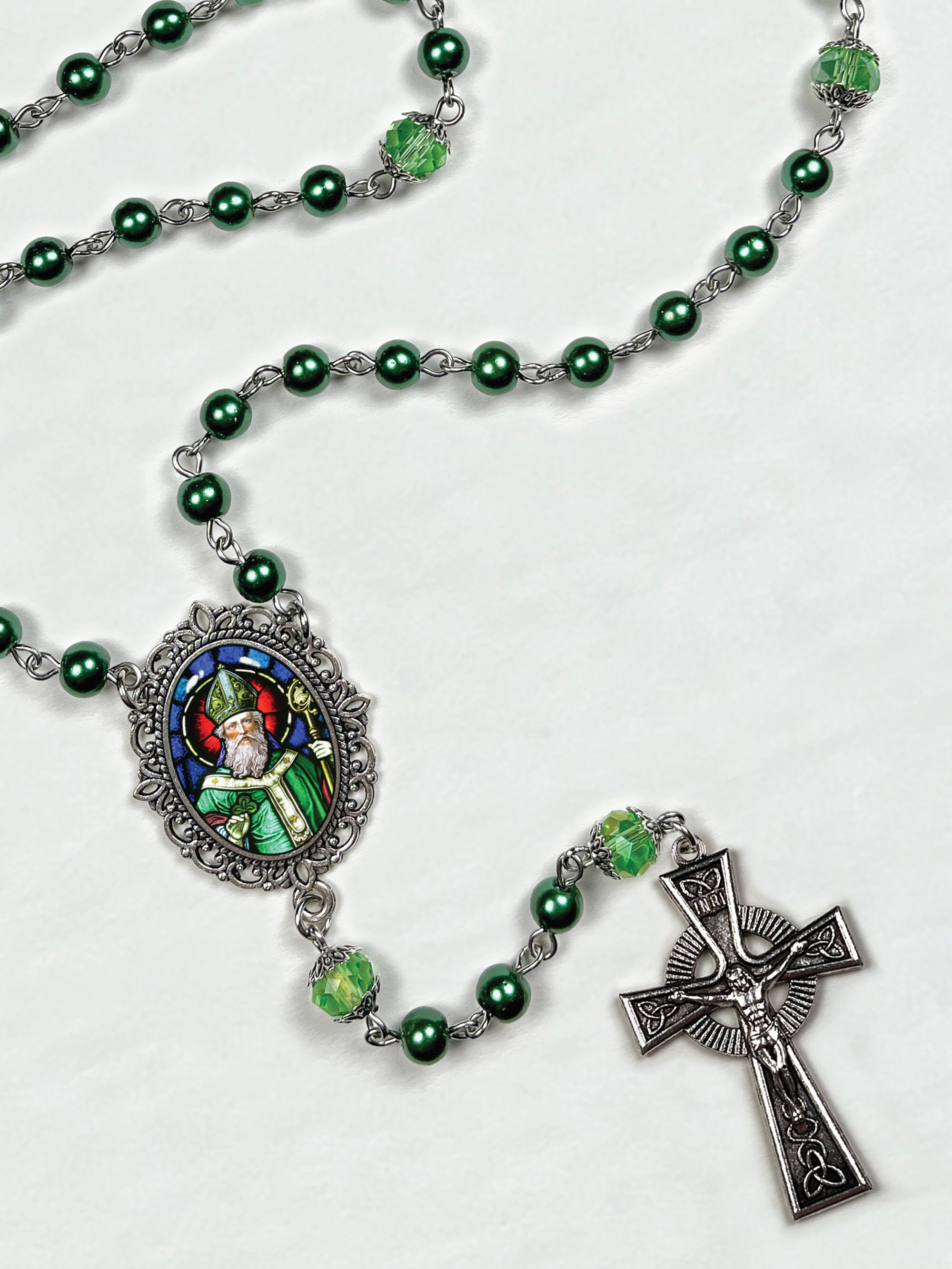 Saint Patrick Rosary - Etsy