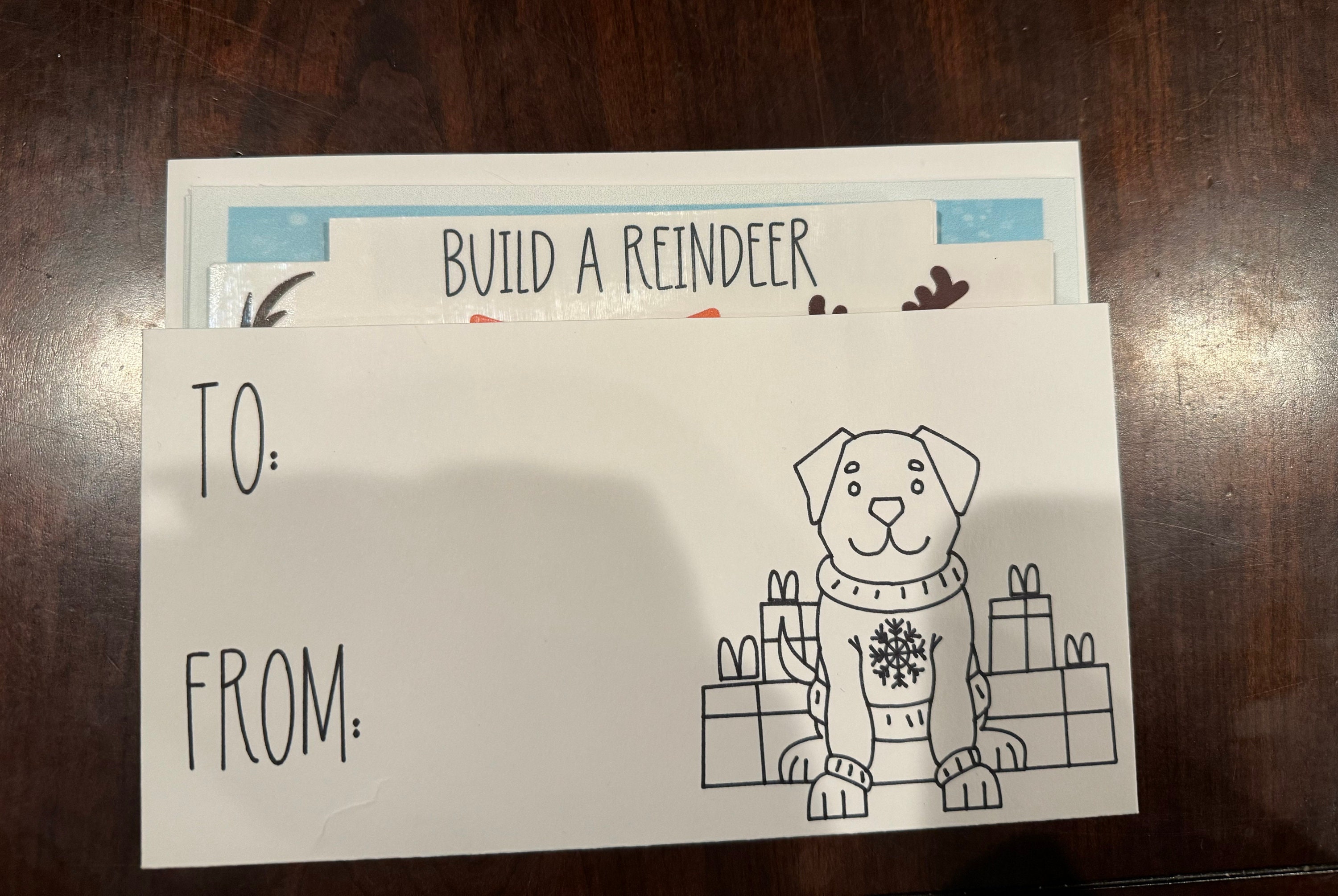 Sticker Gift Set, Sticker Scene, Kids Sticker Scene, Christmas Stickers ...