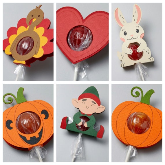 Lollipop Holder Candy Holder Holiday Decoration Christmas - Etsy