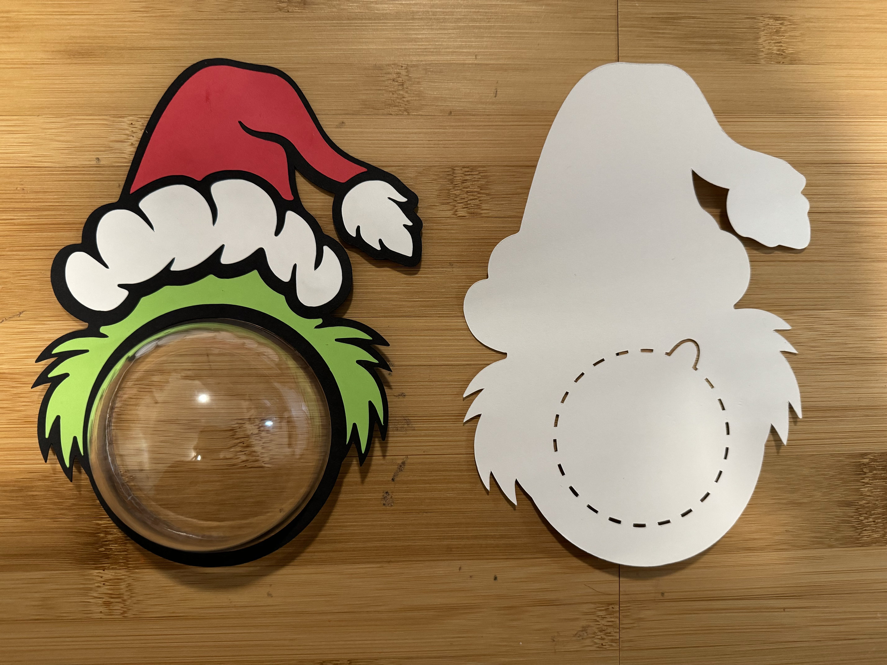 Christmas Candy Domes, Candy Holders, Grinch Candy Domes, Festive Candy ...