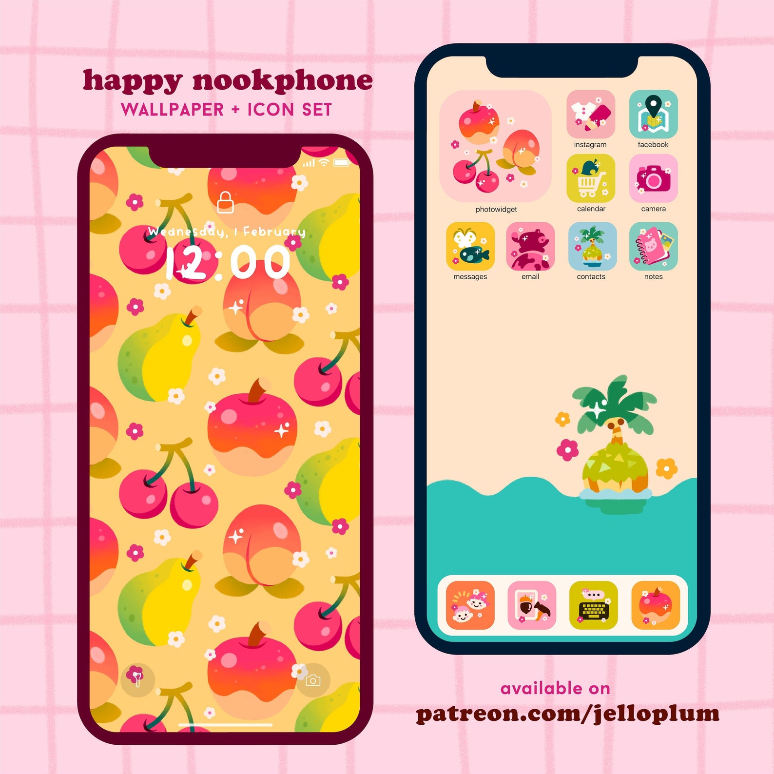 Nookphone Ios, Android, PC, App Icons, Desktop Wallpapers - Etsy