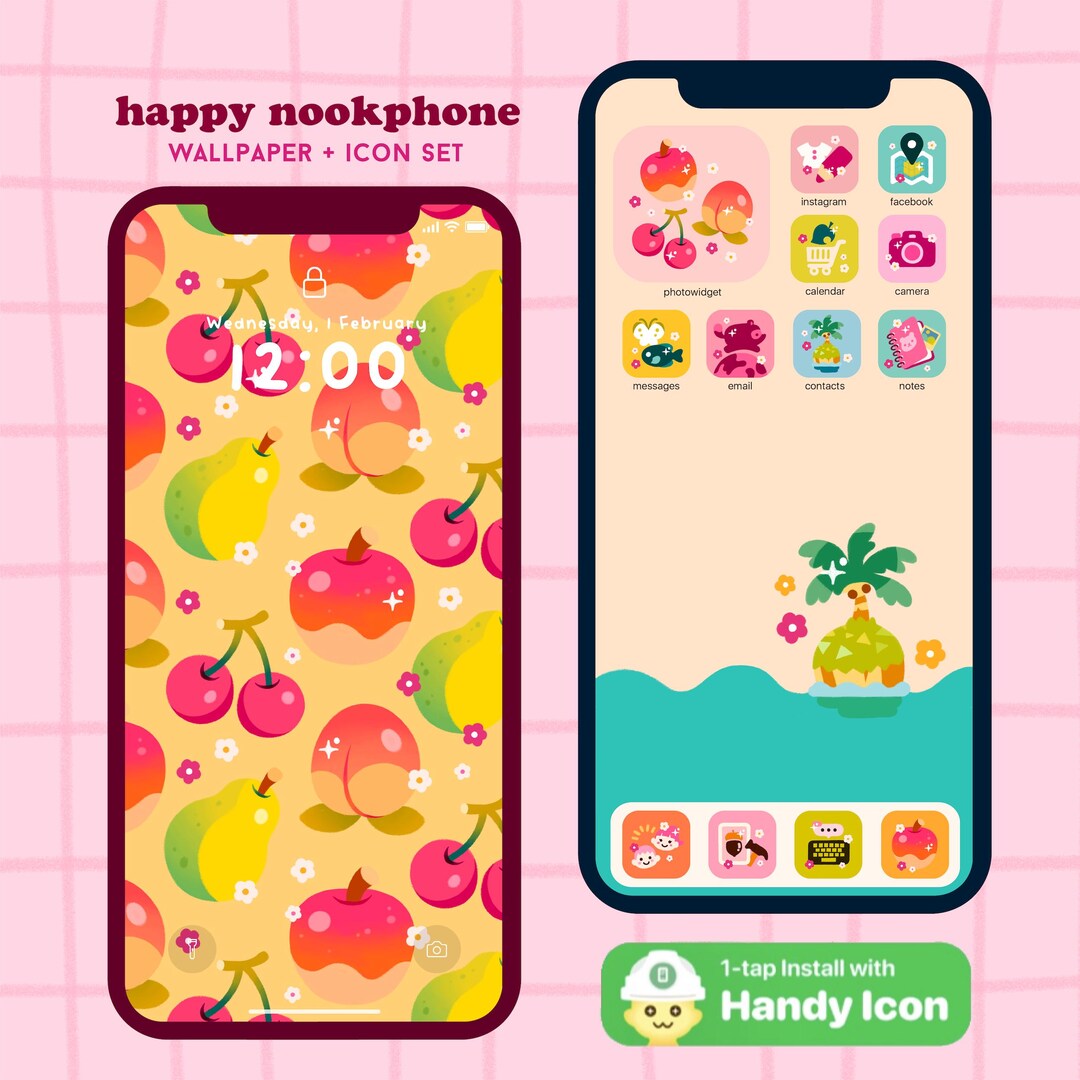 Nookphone Ios, Android, PC, App Icons, Desktop Wallpapers - Etsy
