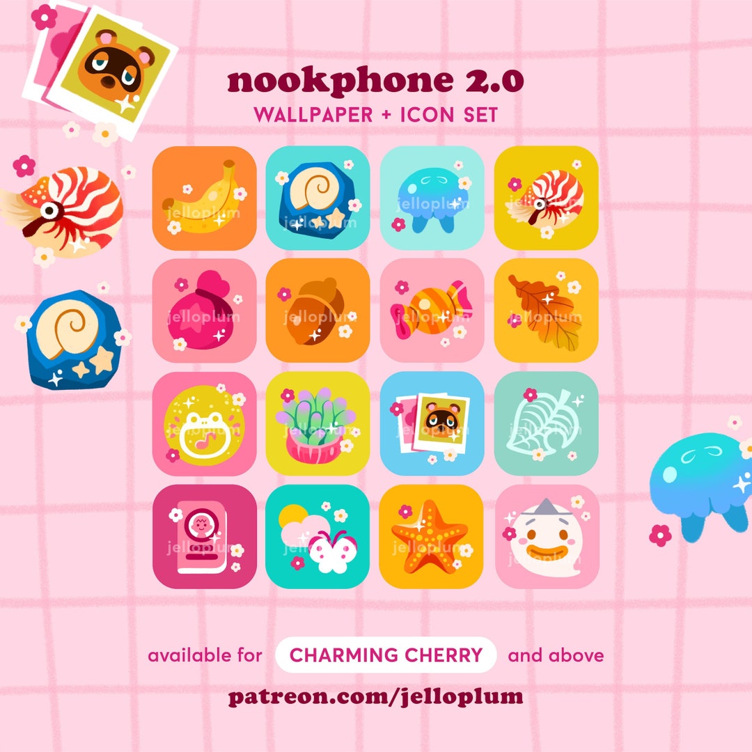 New Horizons Ios, Android, PC, App Icons, Desktop Wallpaper - Etsy