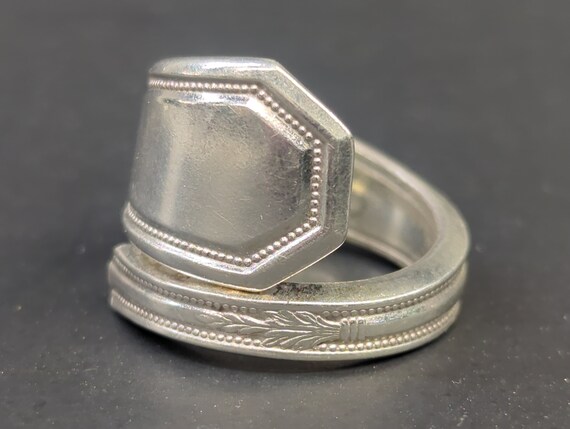 Vintage Wm Rogers & Bros Sterling Silver Ring - Gem