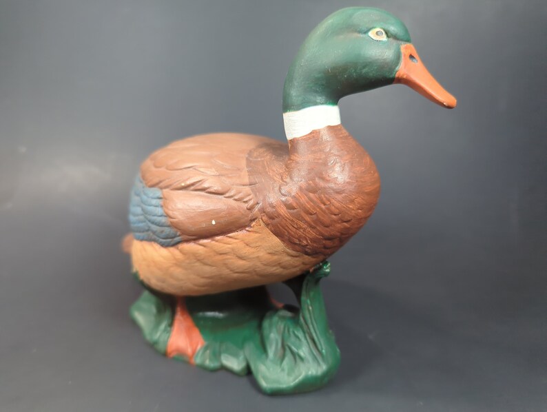 Handmade, Hand-painted, Porcelain Duck Unknown Artist - Etsy
