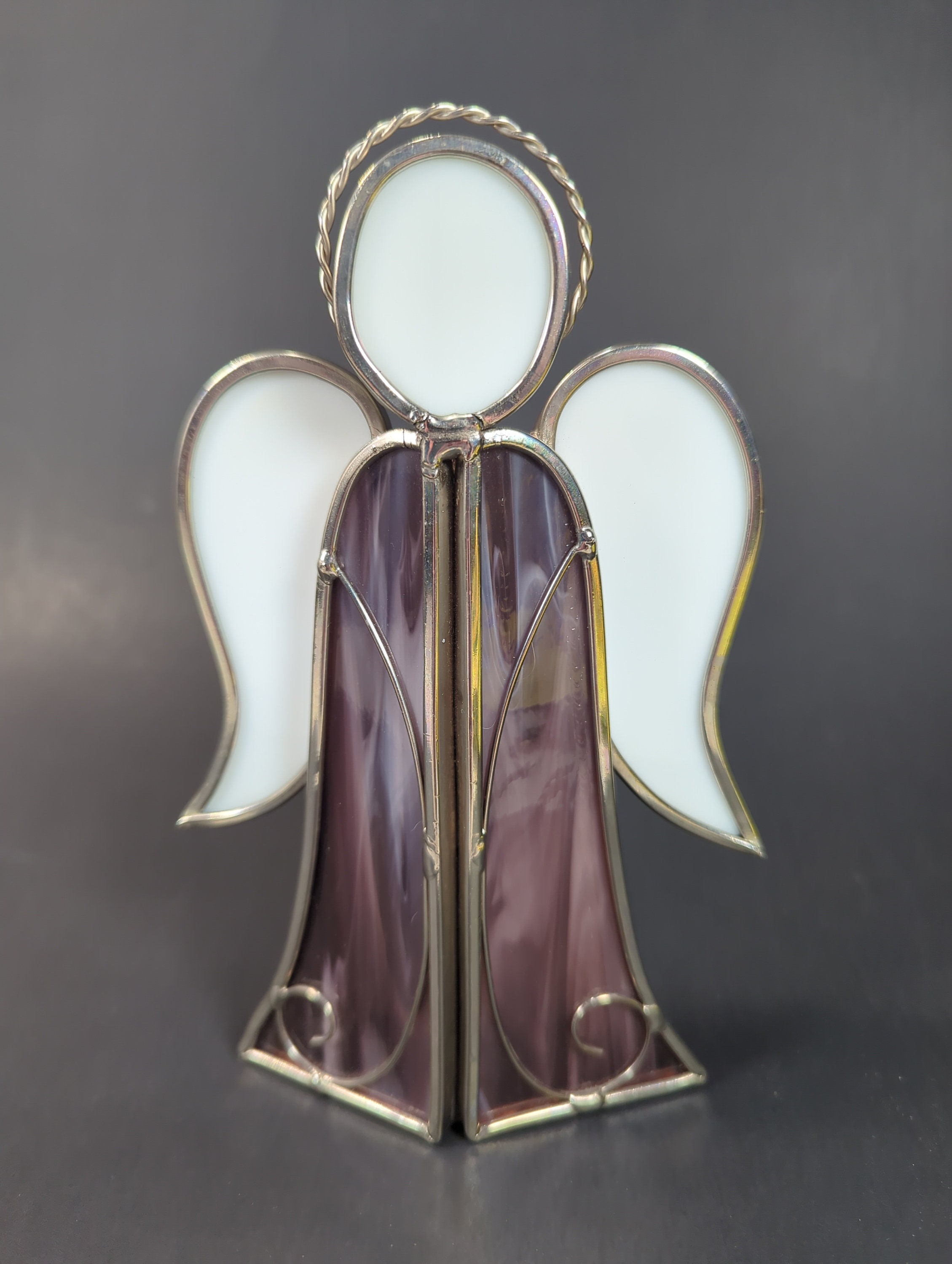 Hand-made Glass Angel Sculpture - Etsy