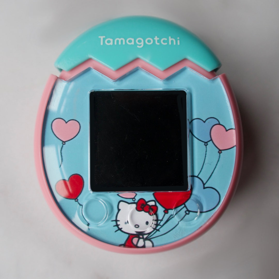 Hello Kitty Red & Blue Balloons Tamagotchi Pix Faceplates Tamagotchi ...