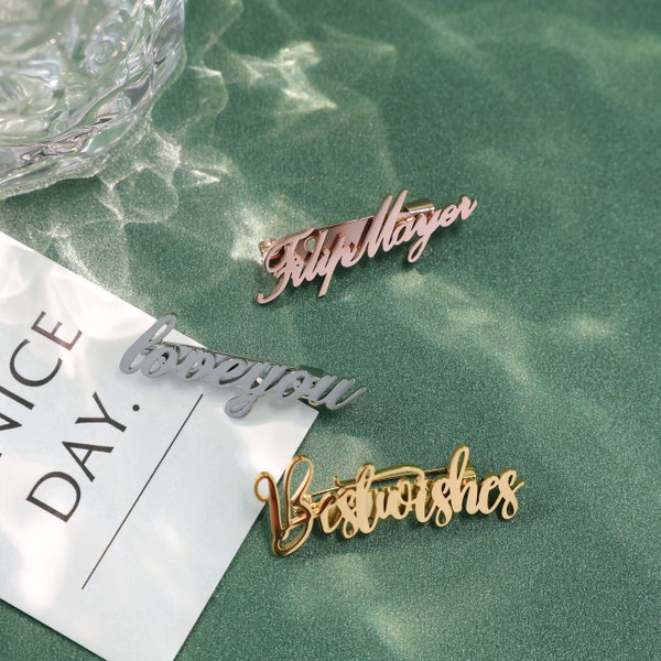 Personalized Brooch - Etsy
