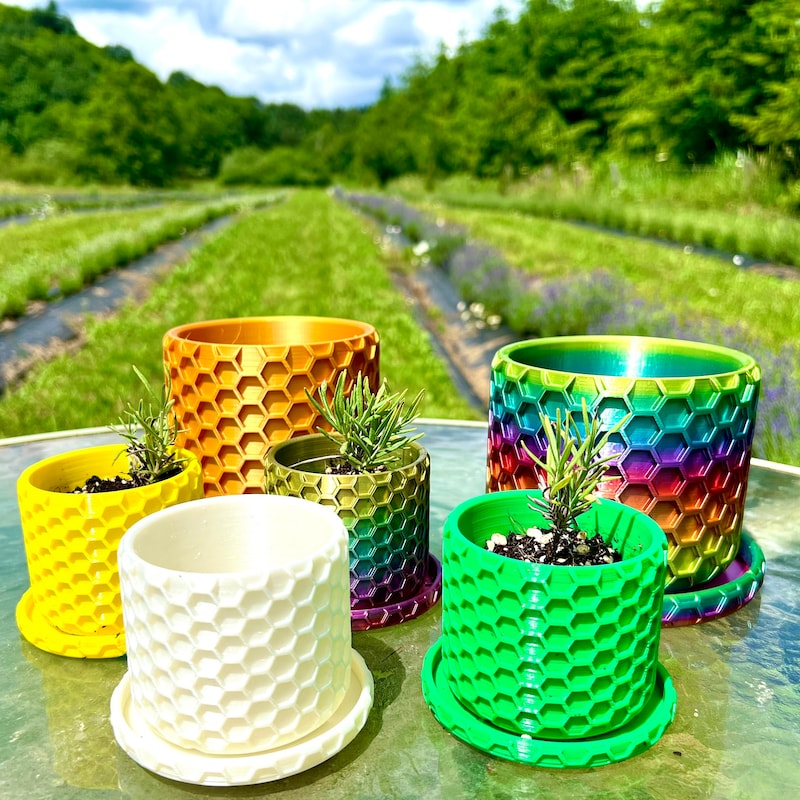 Hexagon Planter - Etsy