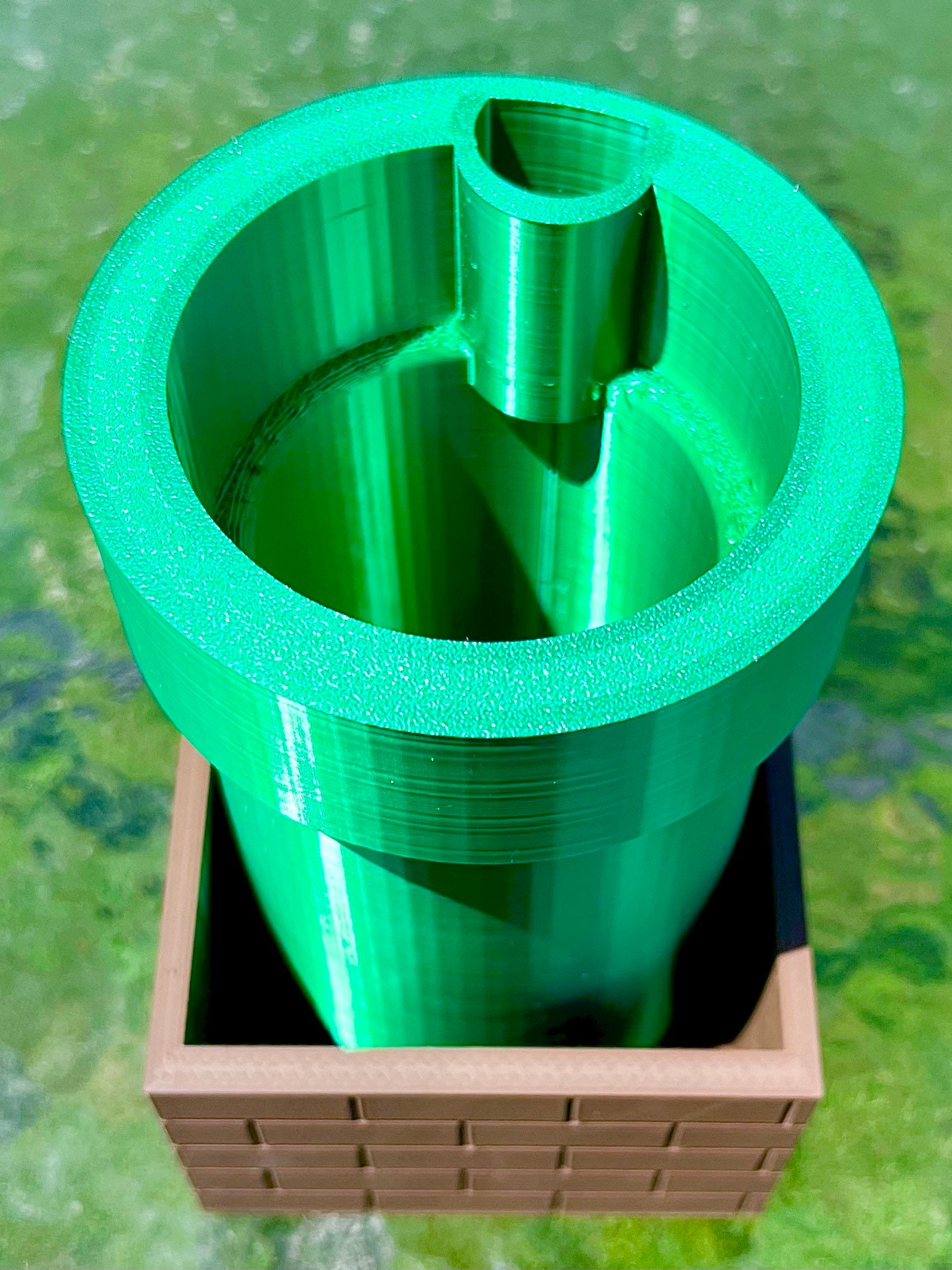 Super Mario Warp Pipe Inspired - Self Watering Planter - Farm Tested ...