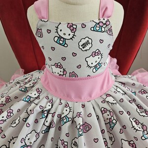 Hello Kitty Poofy Birthday Dress Spring Summer Dress Sizes 2 to 8 Girls ...