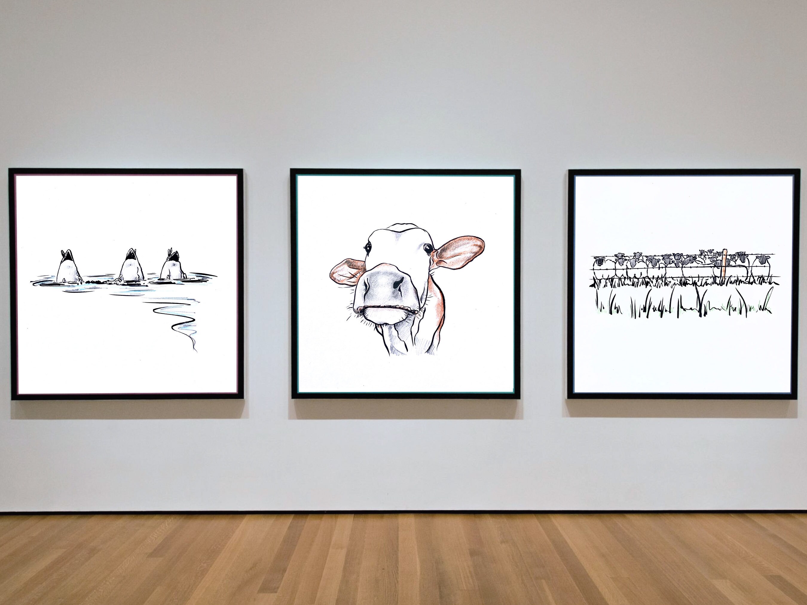 Custom Art Cows Ducks Sheep Digital Instant Download - Etsy