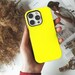 Solid Bright Yellow Phone Case for iPhone 15 14 13 Pro Max 12 Mini 11 ...