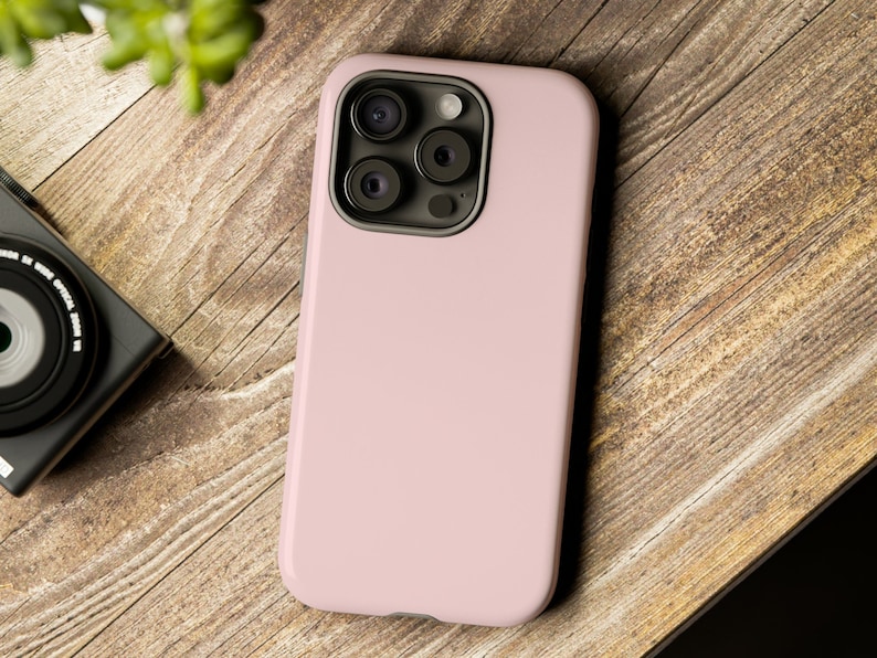 Solid Light Pale Pink Phone Case for iPhone 15 14 13 Pro Max - Etsy
