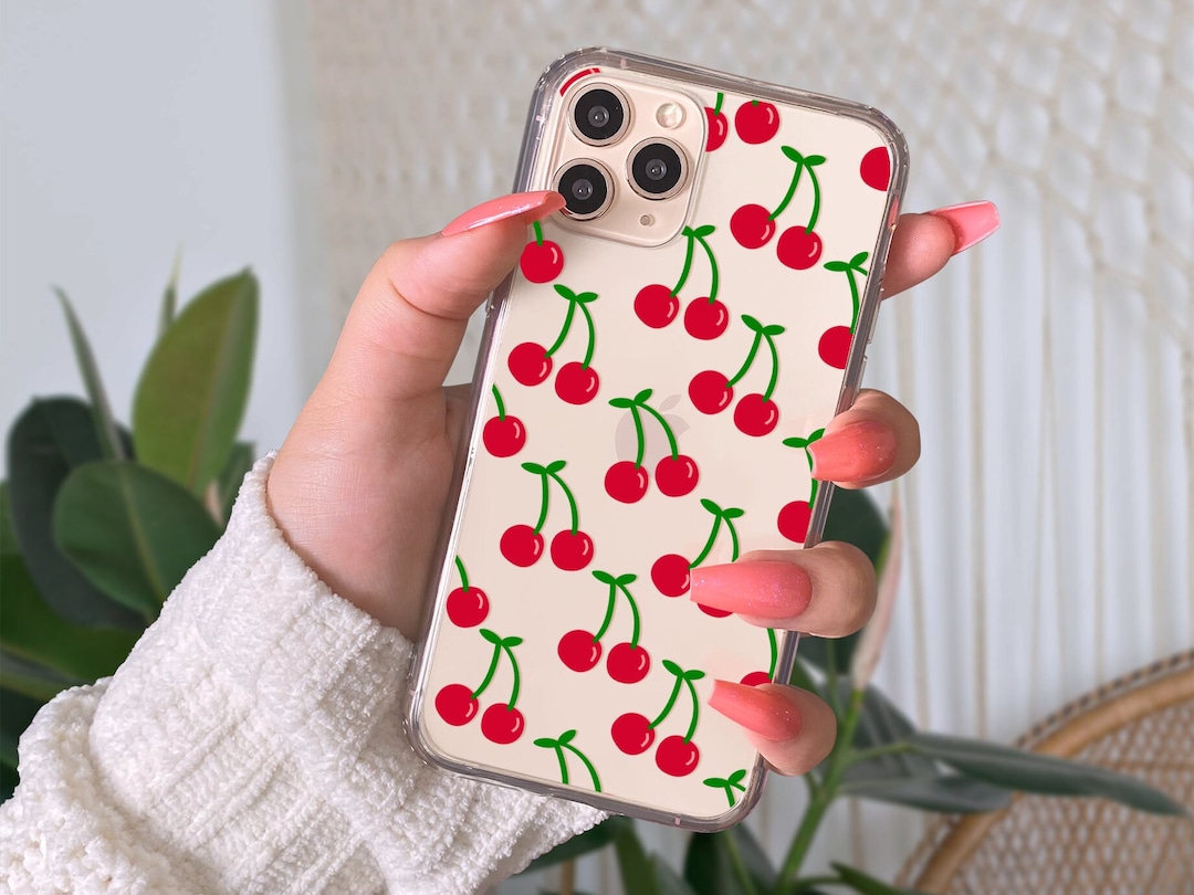 Cherry Phone Case for iPhone 16 15 14 13 Pro Max 12 Mini 11 XR 7 8 ...