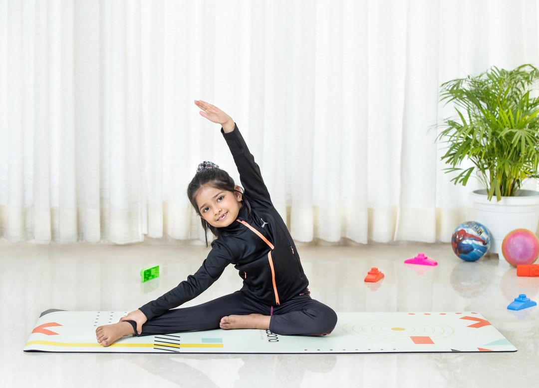 Kids Yoga Mat | Play Mat for Kids | Non-toxic | Non Slip | Durable ...