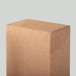 Yoga Blocks Set of 2, Yoga Brick, Exercise Block, Pair of Cork Yoga ...