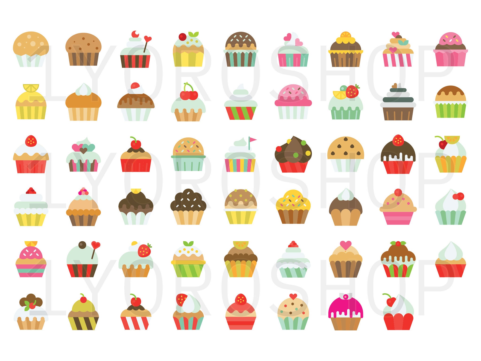 Stud Muffin Cupcake Layered Bundle Svg Clipart, Muffins the Mule ...