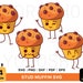 Stud Muffin Cupcake Clipart Svg Logo, Muffins the Mule, Muffins Dish ...
