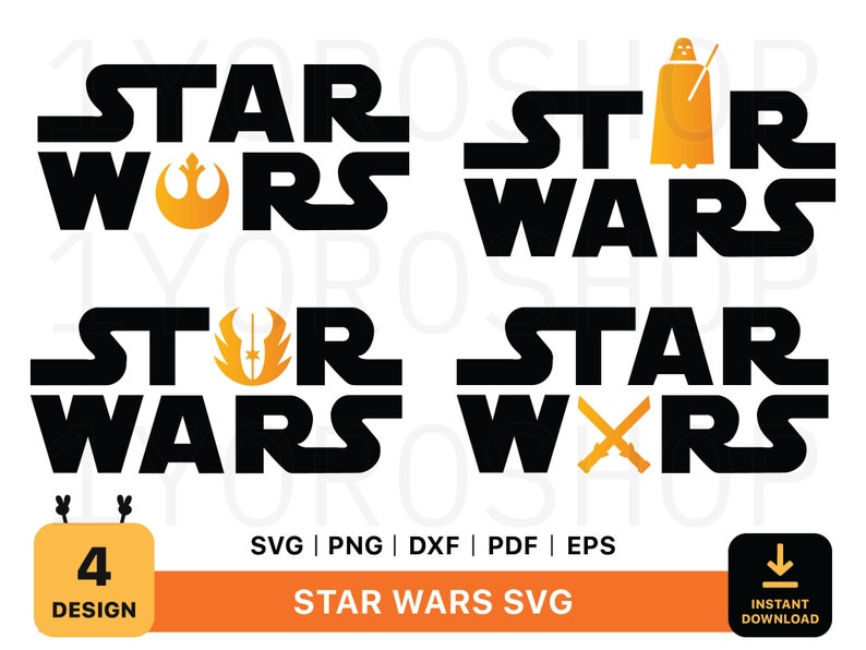 Star Wars SVG Star Wars Svg Bundle Star Wars Vector Star - Etsy