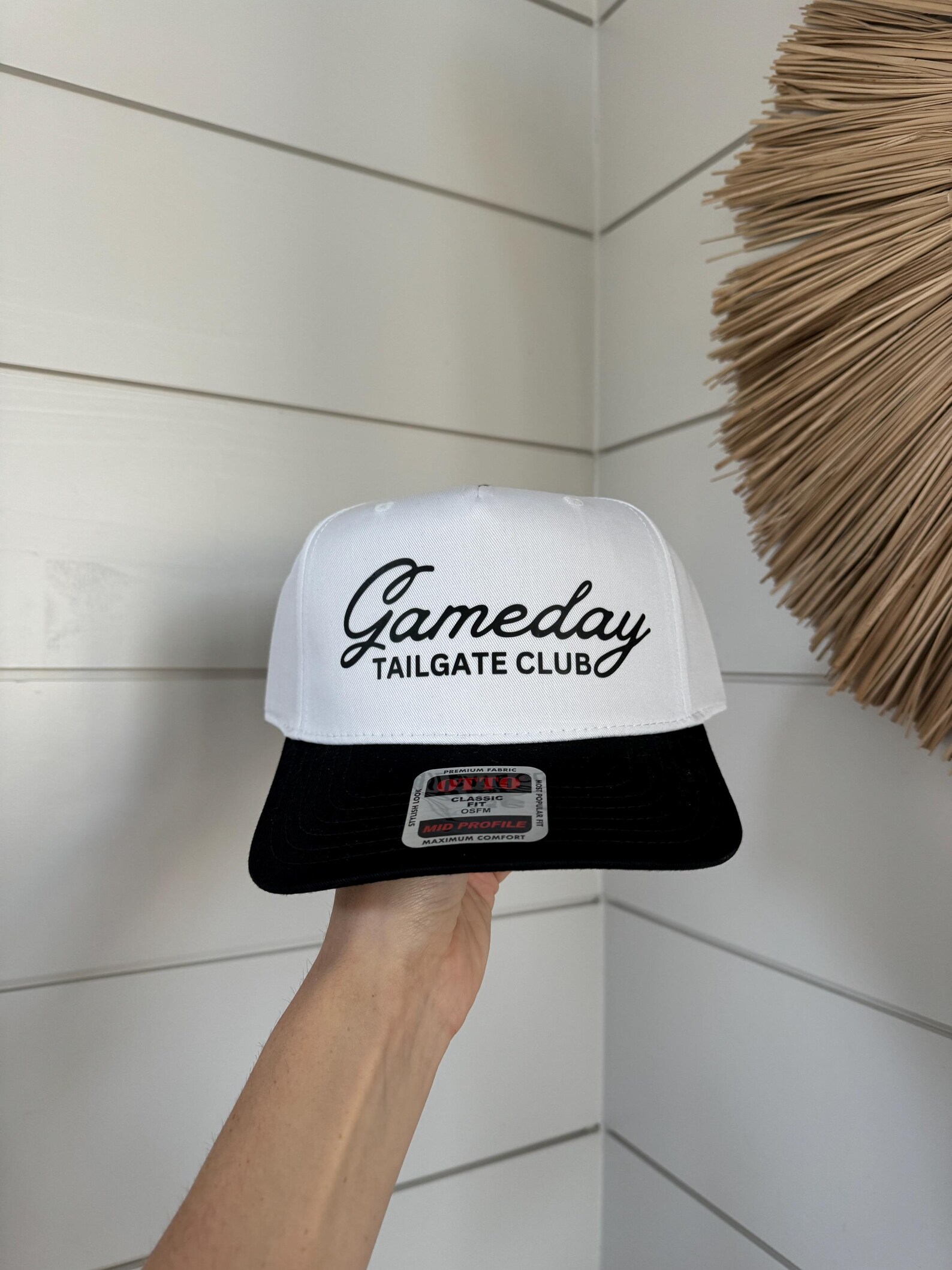 GAMEDAY TAILGATE CLUB Cowboy Again | Black & White | Trucker/baseball ...