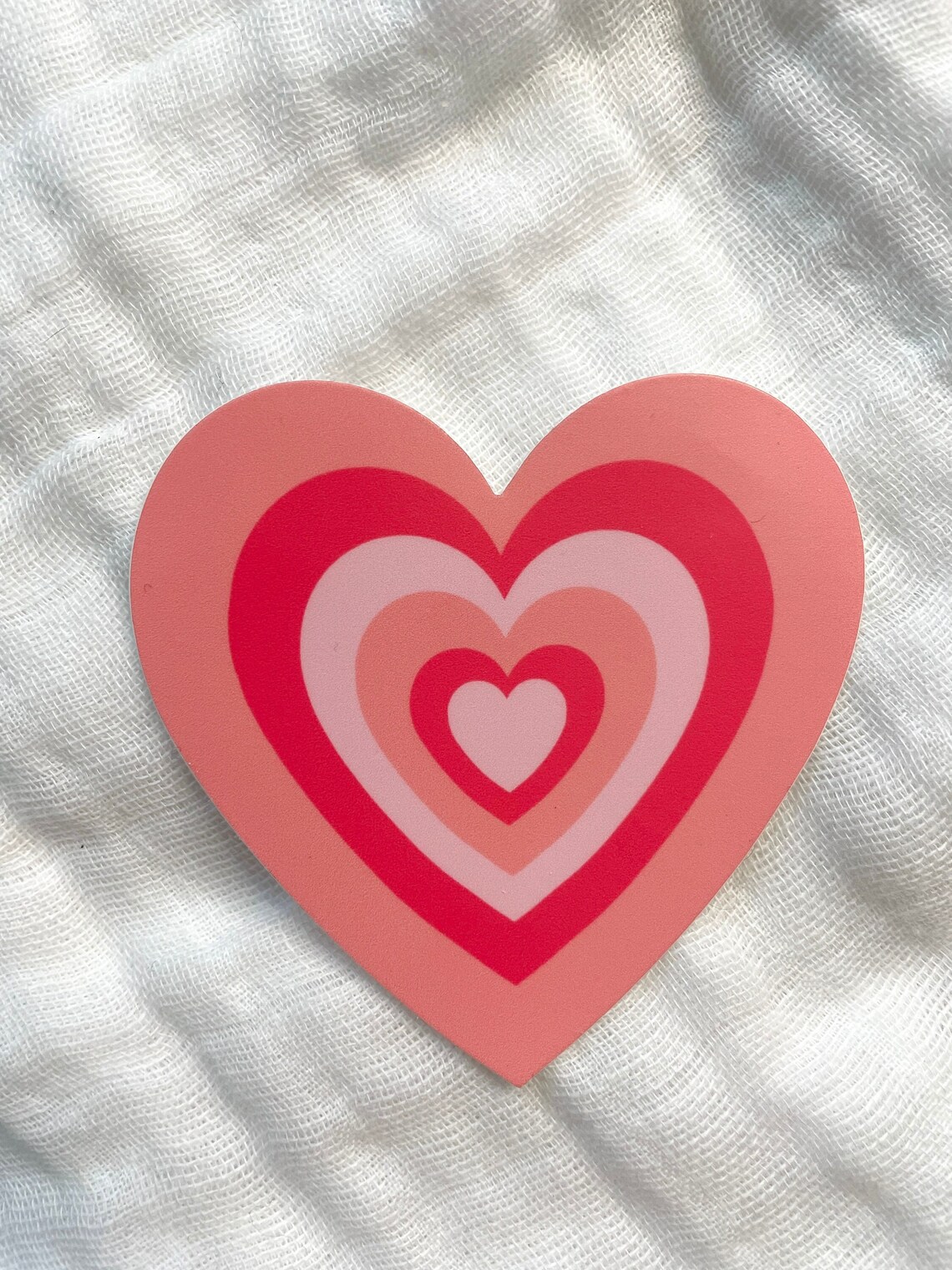 Y2K Heart Sticker / pegatina de parachoques de corazón / - Etsy España